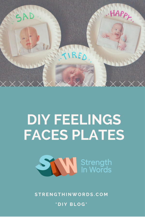 DIY "Feelings-Faces" Plates - Learn With Less